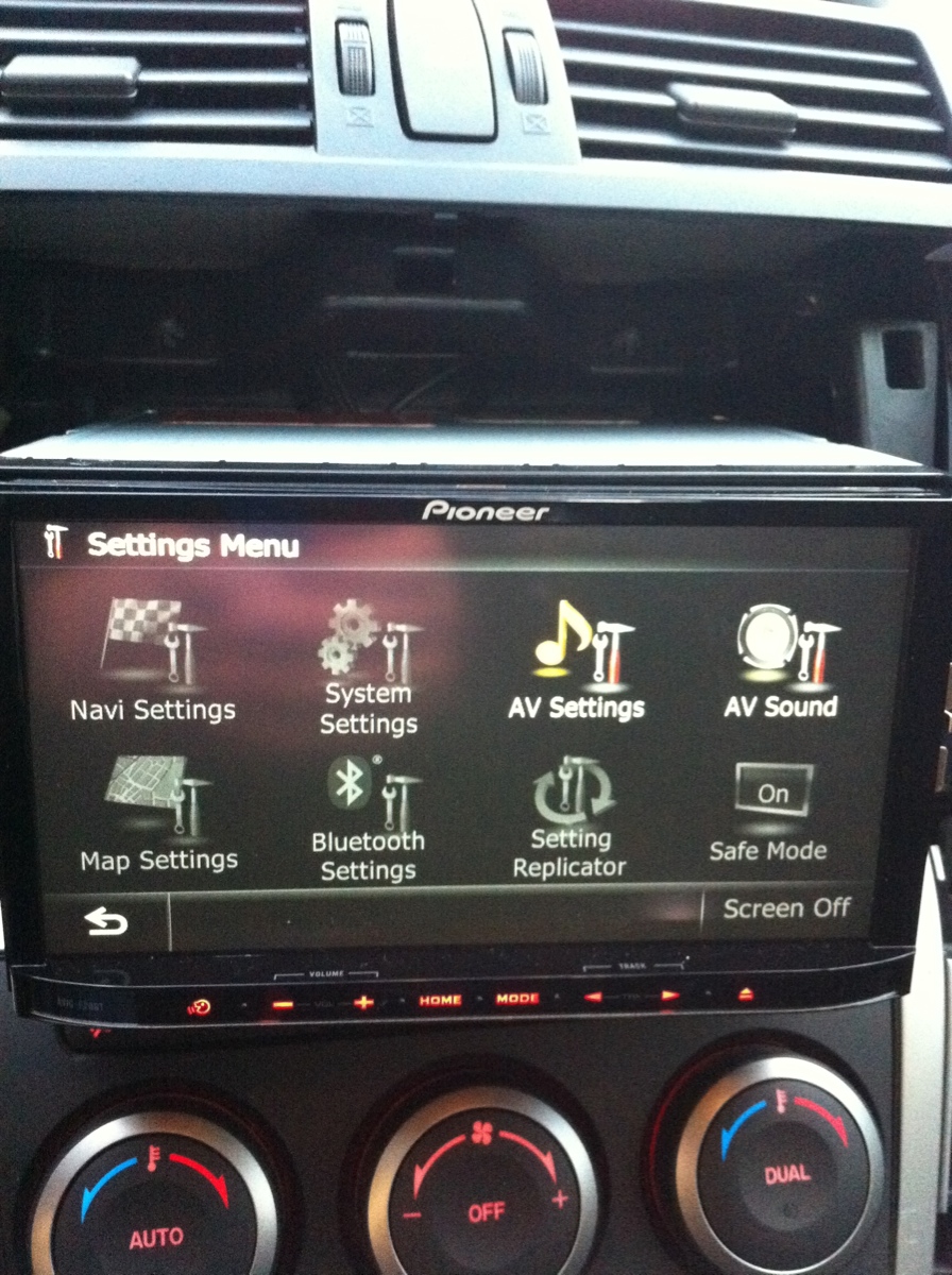 Grey icons on the AVIC-F20BT - Problems/Troubleshooting - AVIC411.com